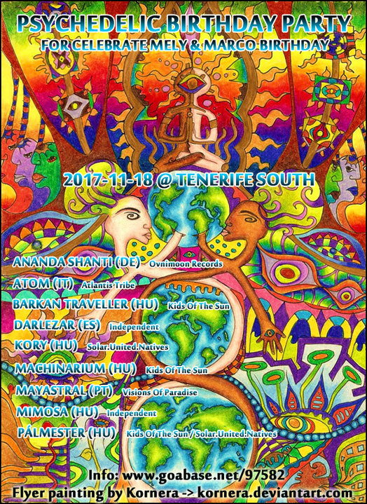 Psychedelic Birthday Party (Celebration) · 18 Nov 2017 · Tenerife South ...