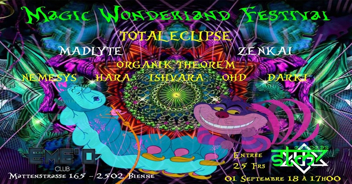 Magic Wonderland Festival · 1 Sep 2018 · Biel/Bienne (Switzerland ...